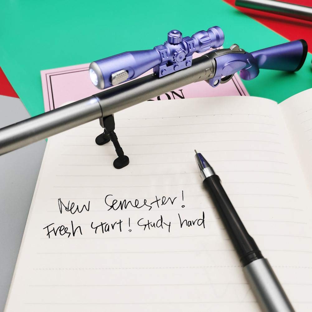 Sniper Rifle Gun Shape 0.5mm Ink Gel Pen – Naval Book Depot